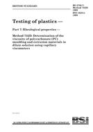 BS 2782-7:METHOD 732D:1999 – Most Currently Technical Standards