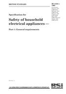 BS 3456-1:1969 – Most Currently Technical Standards