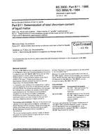 BS 3900-B11:1986 – Most Currently Technical Standards