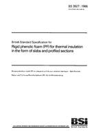 BS 3927:1986 – Most Currently Technical Standards