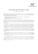 BS 4500A:1970 – Most Currently Technical Standards