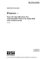 BS 1722-10:2006 – Most Currently Technical Standards