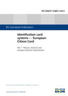 BS PD CEN/TS 15480-1:2012 – Most Currently Technical Standards