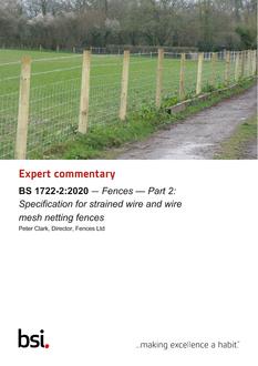 BS 1722-2:2020 EXCOMM – Most Currently Technical Standards