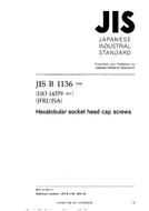 JIS B 1136:2004 – Most Currently Technical Standards