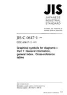 JIS C 0617-1:1999 – Most Currently Technical Standards