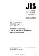 JIS X 5080:2002 – Most Currently Technical Standards