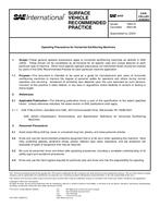 SAE J2023_200306 – Most Currently Technical Standards