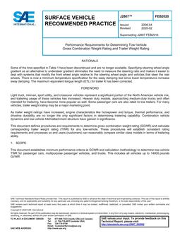 SAE J2807_202002 – Most Currently Technical Standards