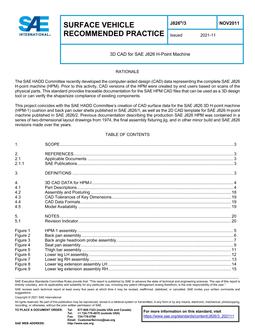 SAE J826/3_202111 – Most Currently Technical Standards